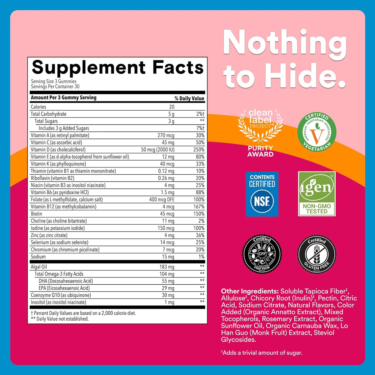 multivitamins for active women