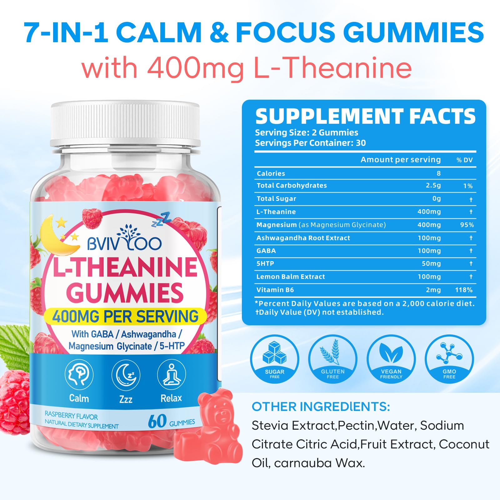 multivitamins for adults with L-Theanine