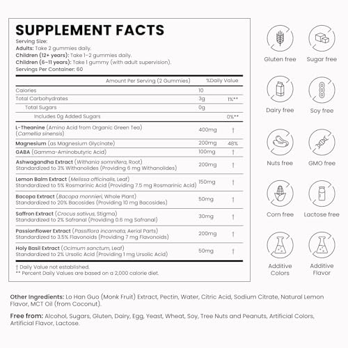 multivitamins for adults with L-Theanine