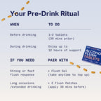 multivitamins for alcohol flush support