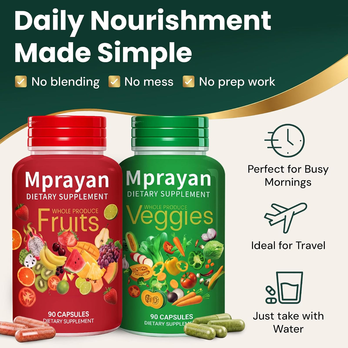Multivitamins for balanced nutrition