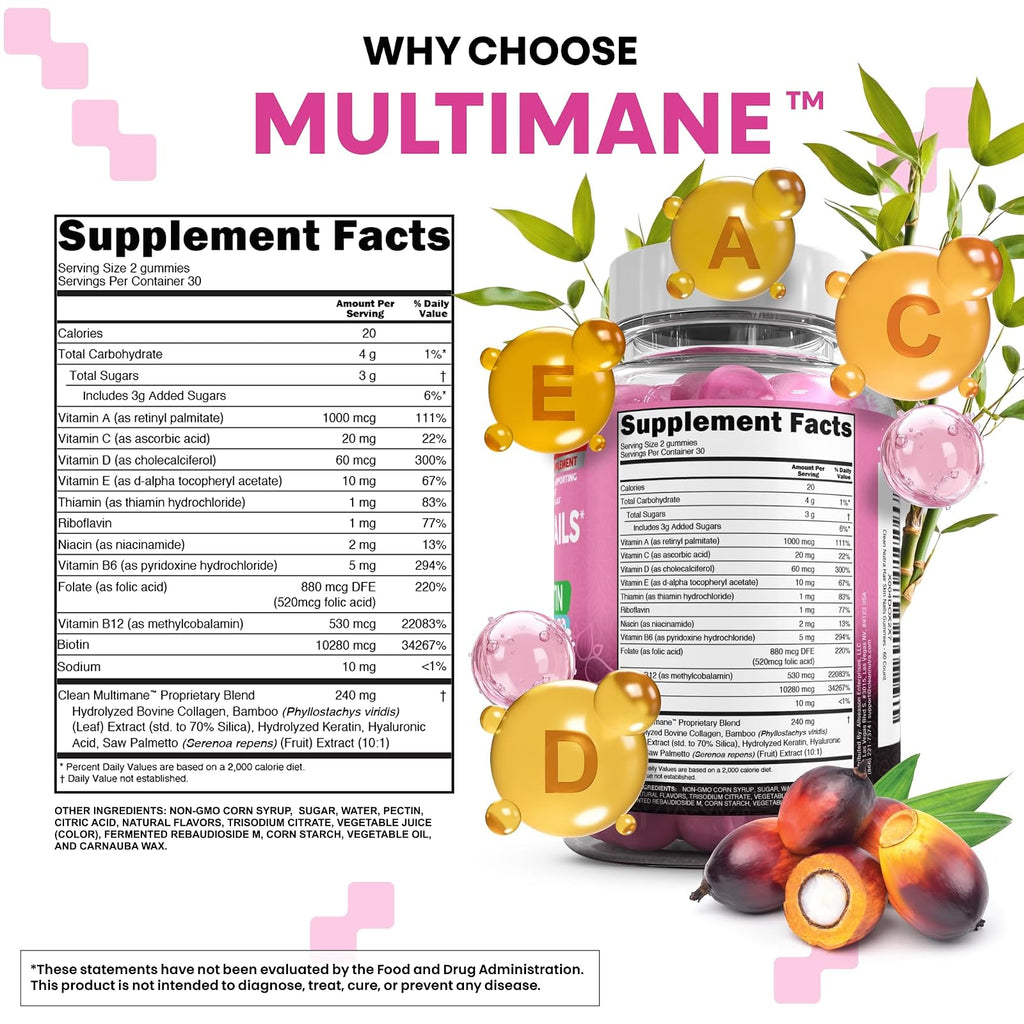 multivitamins for beauty support