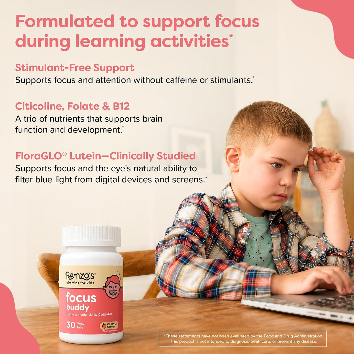 multivitamins for children's focus