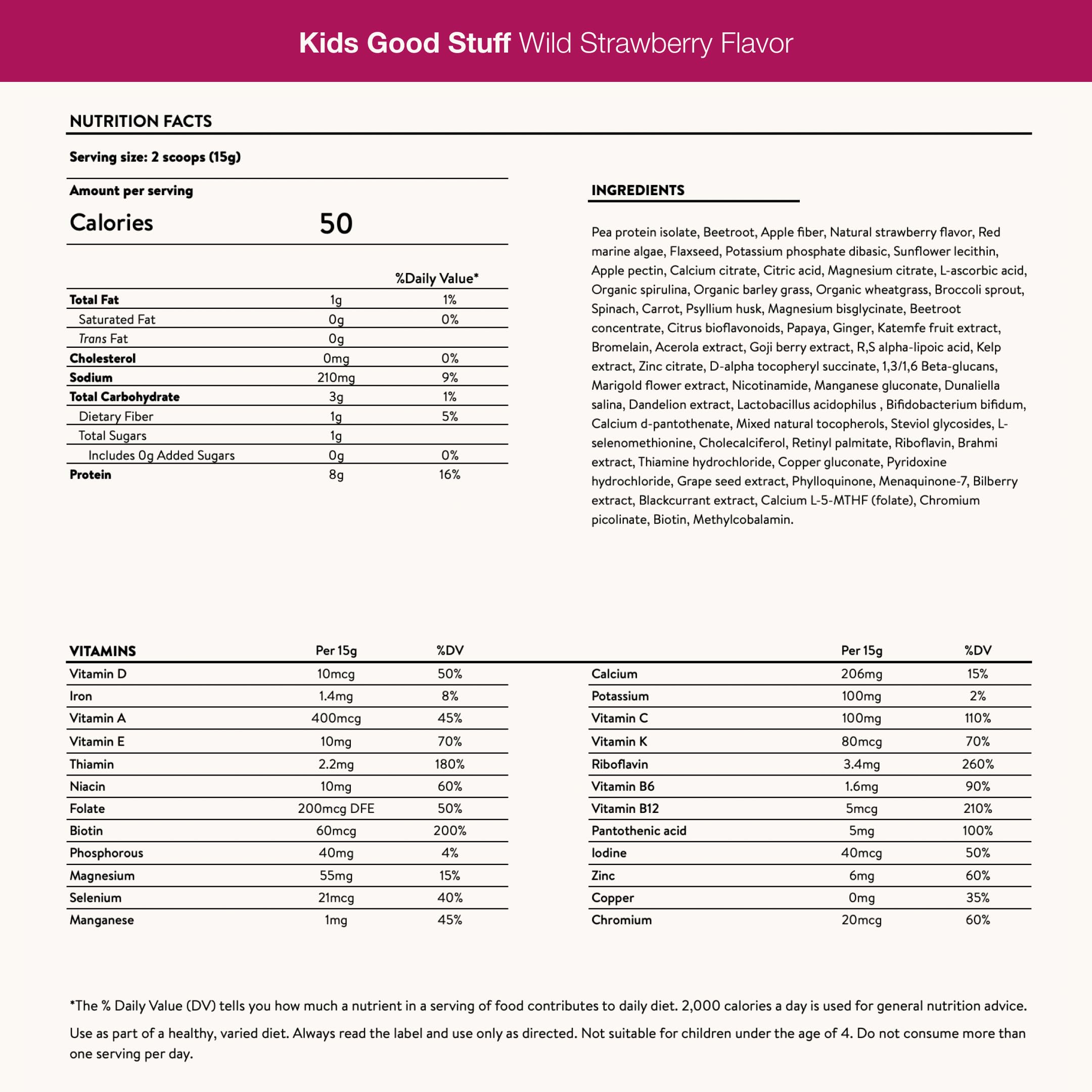 multivitamins for children's health