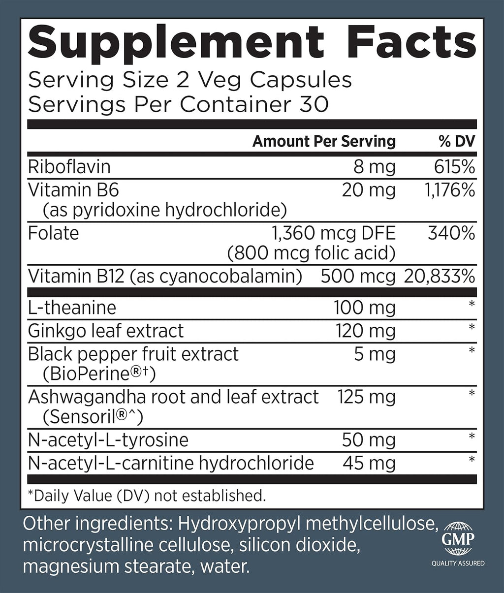 multivitamins for cognitive support