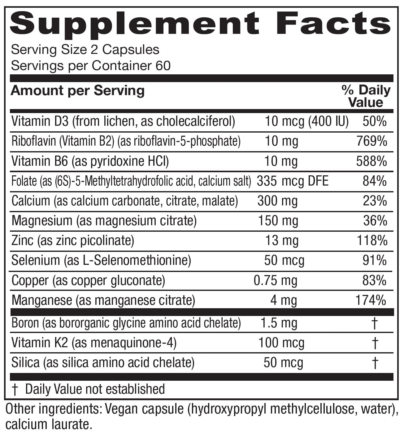 multivitamins for complete bone strength