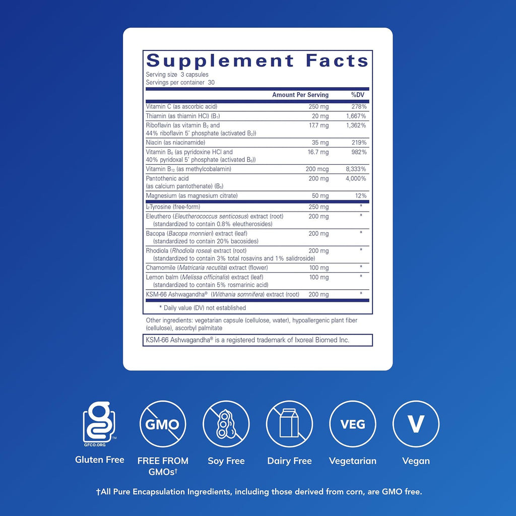 multivitamins for daily stress relief