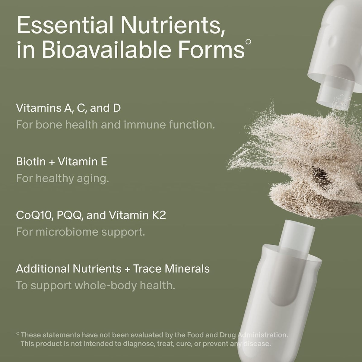 Multivitamins for energy and vitality
