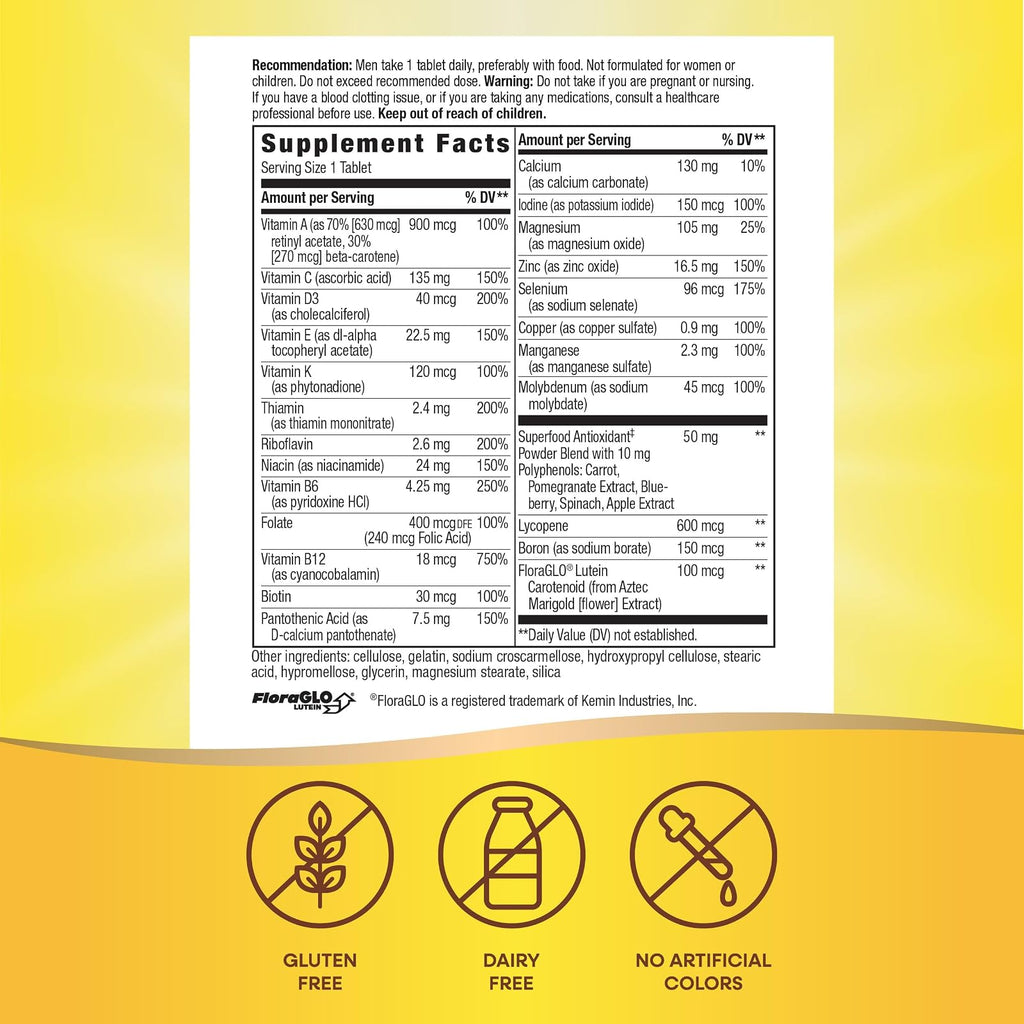 multivitamins for energy and vitality