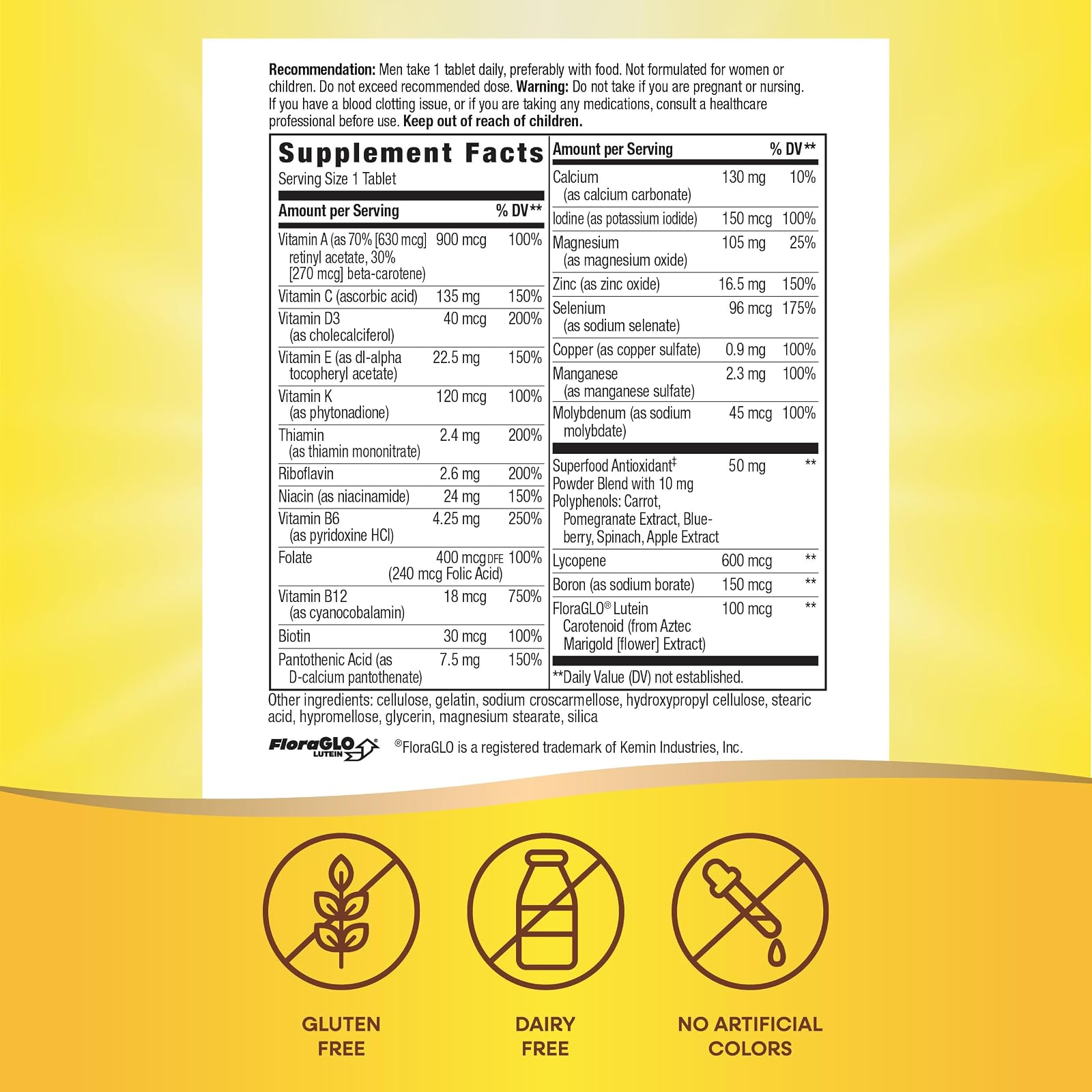 multivitamins for energy and vitality