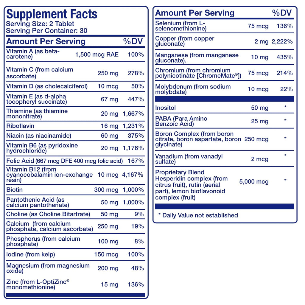 multivitamins for energy boost