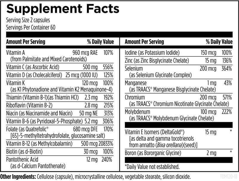 multivitamins for enhanced energy levels