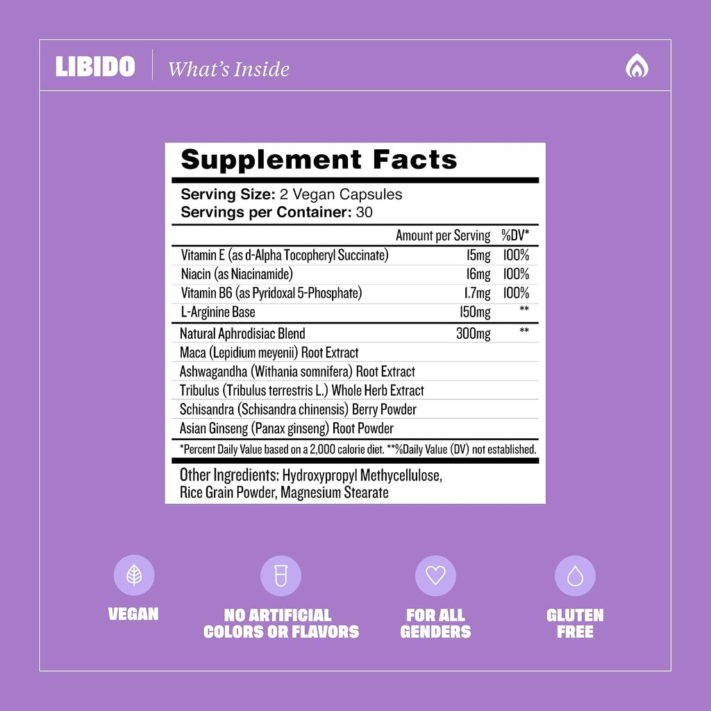multivitamins for enhanced libido support