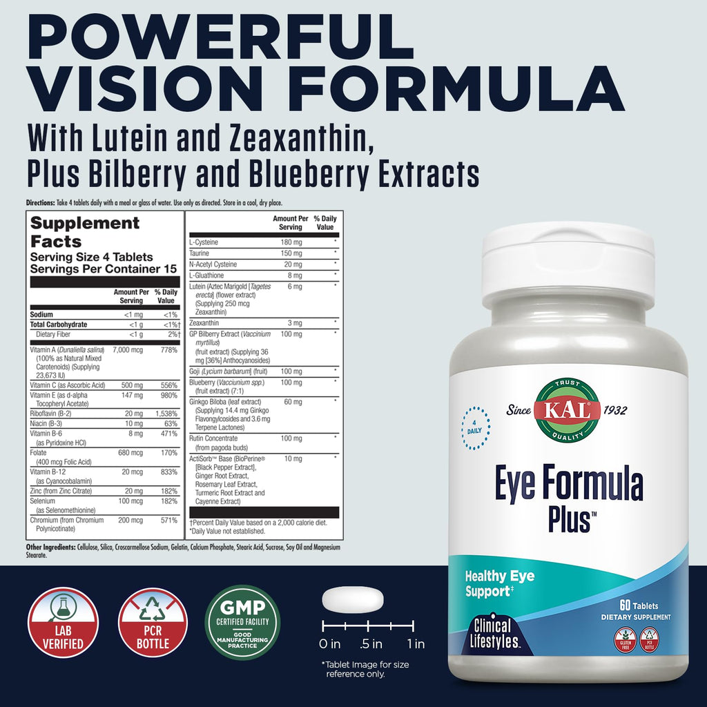 Multivitamins for eye health