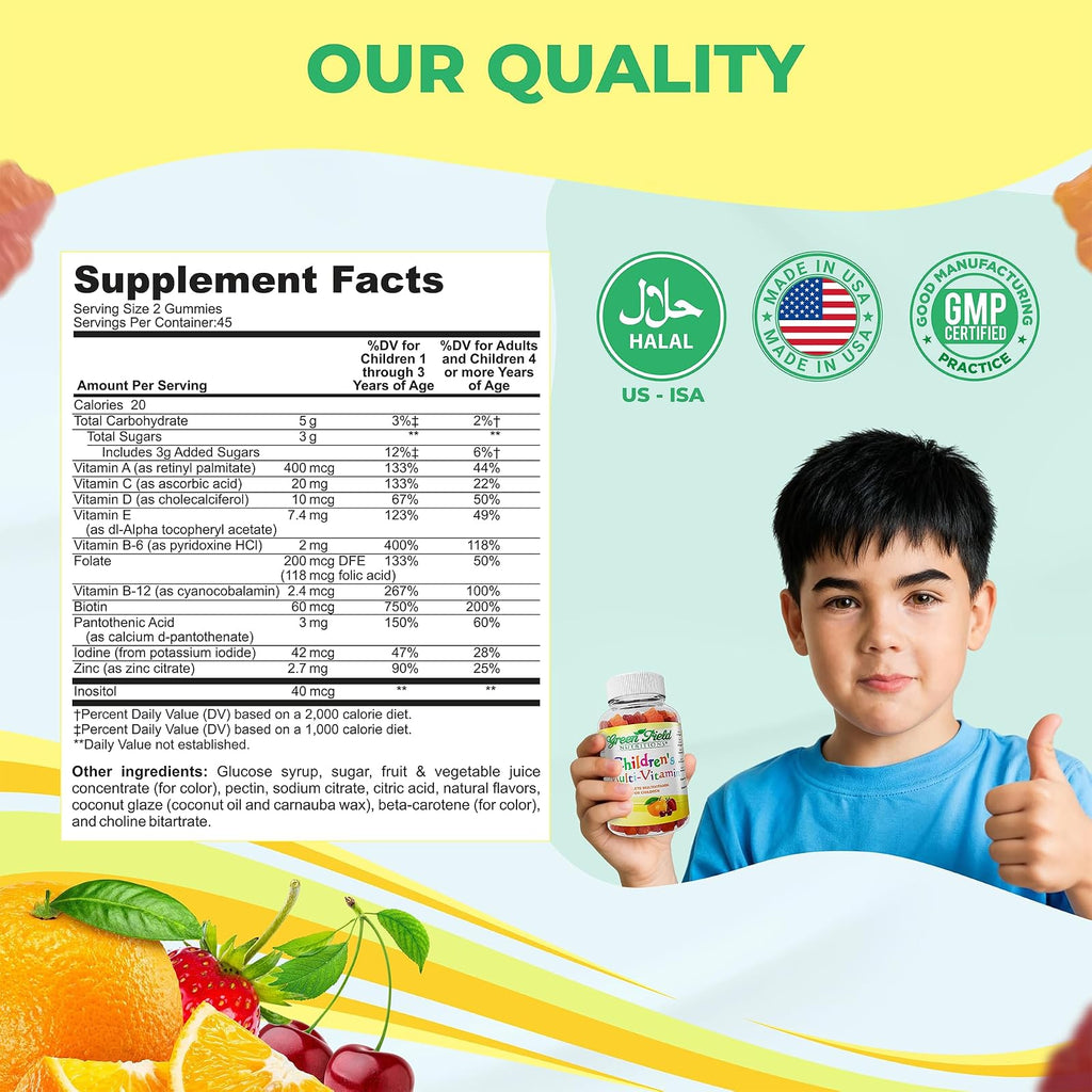 multivitamins for healthy child growth