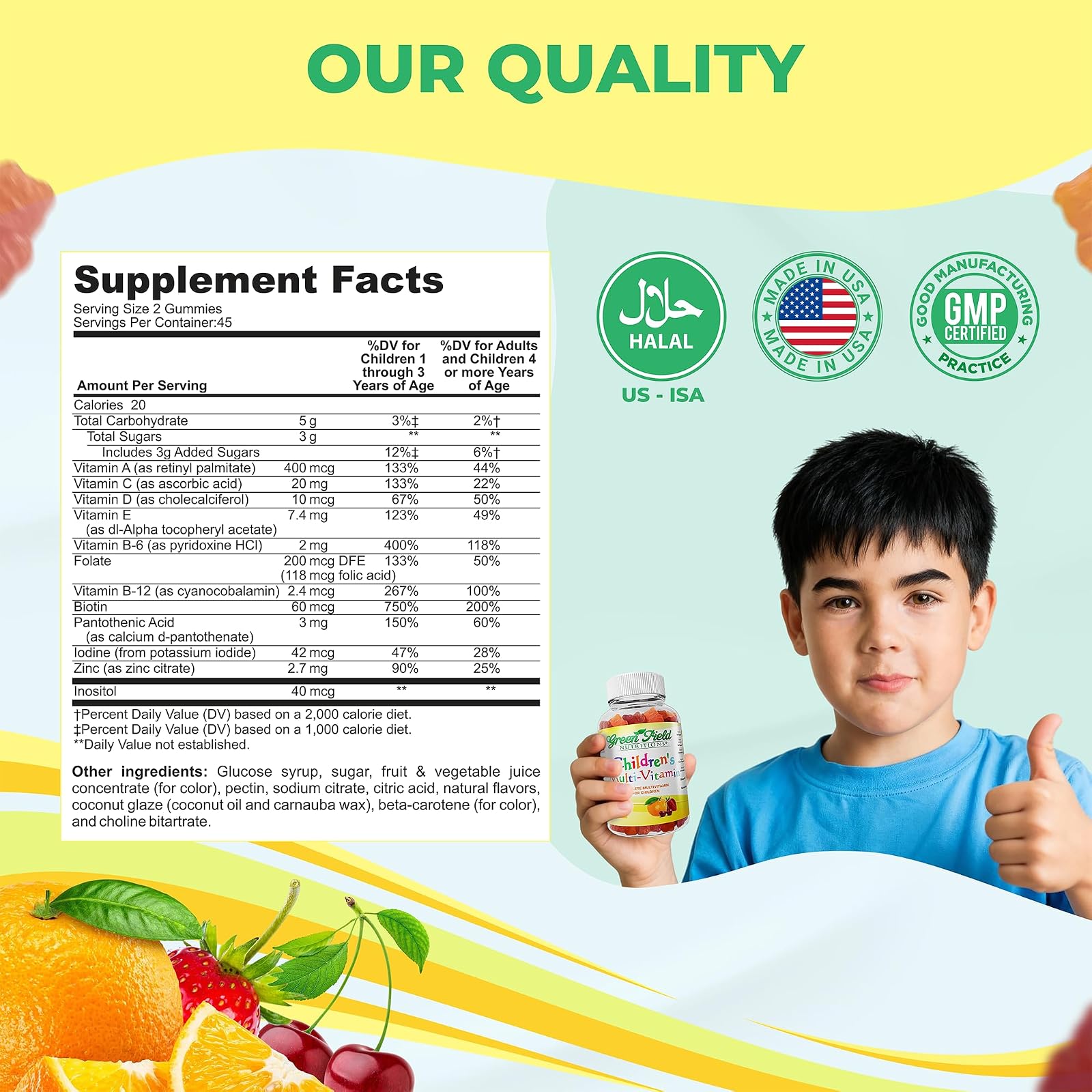 multivitamins for healthy child growth