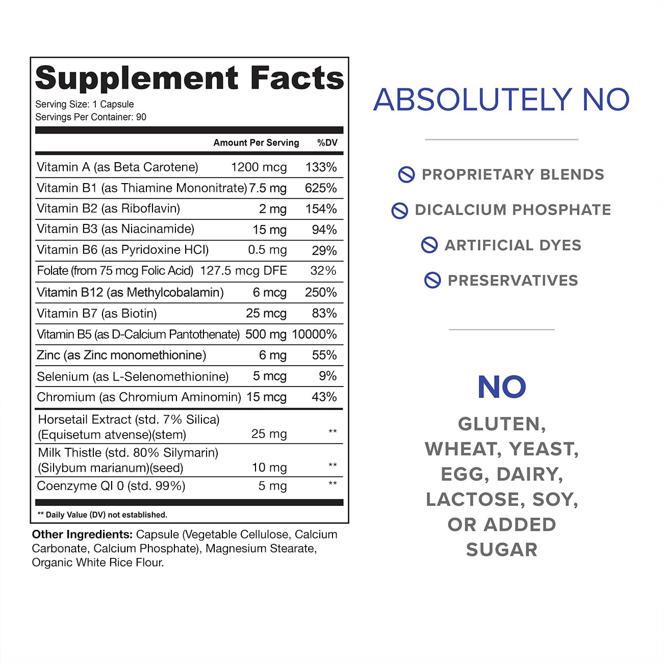 multivitamins for healthy complexion
