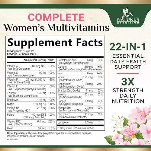 Multivitamins for healthy hair growth