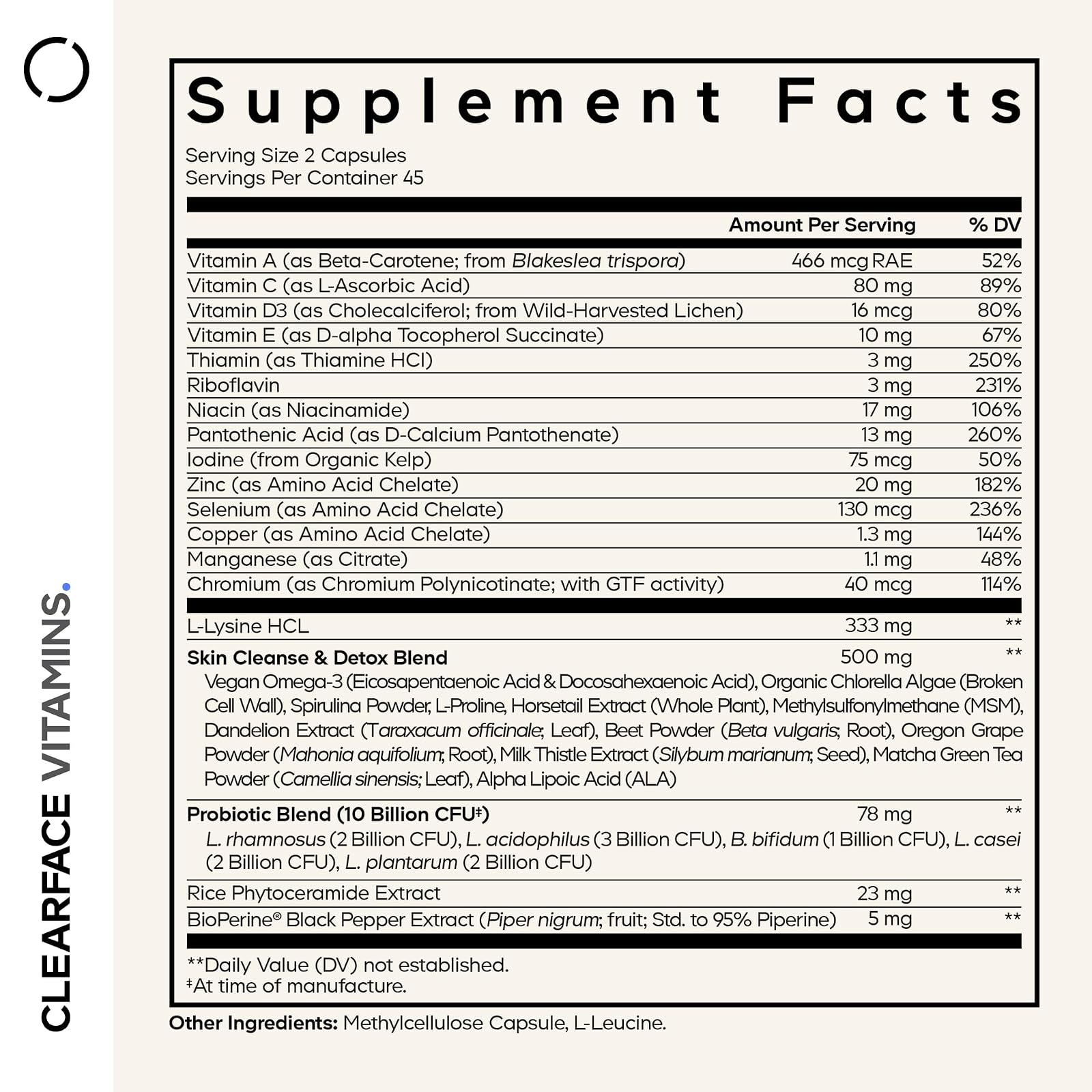 multivitamins for healthy skin support
