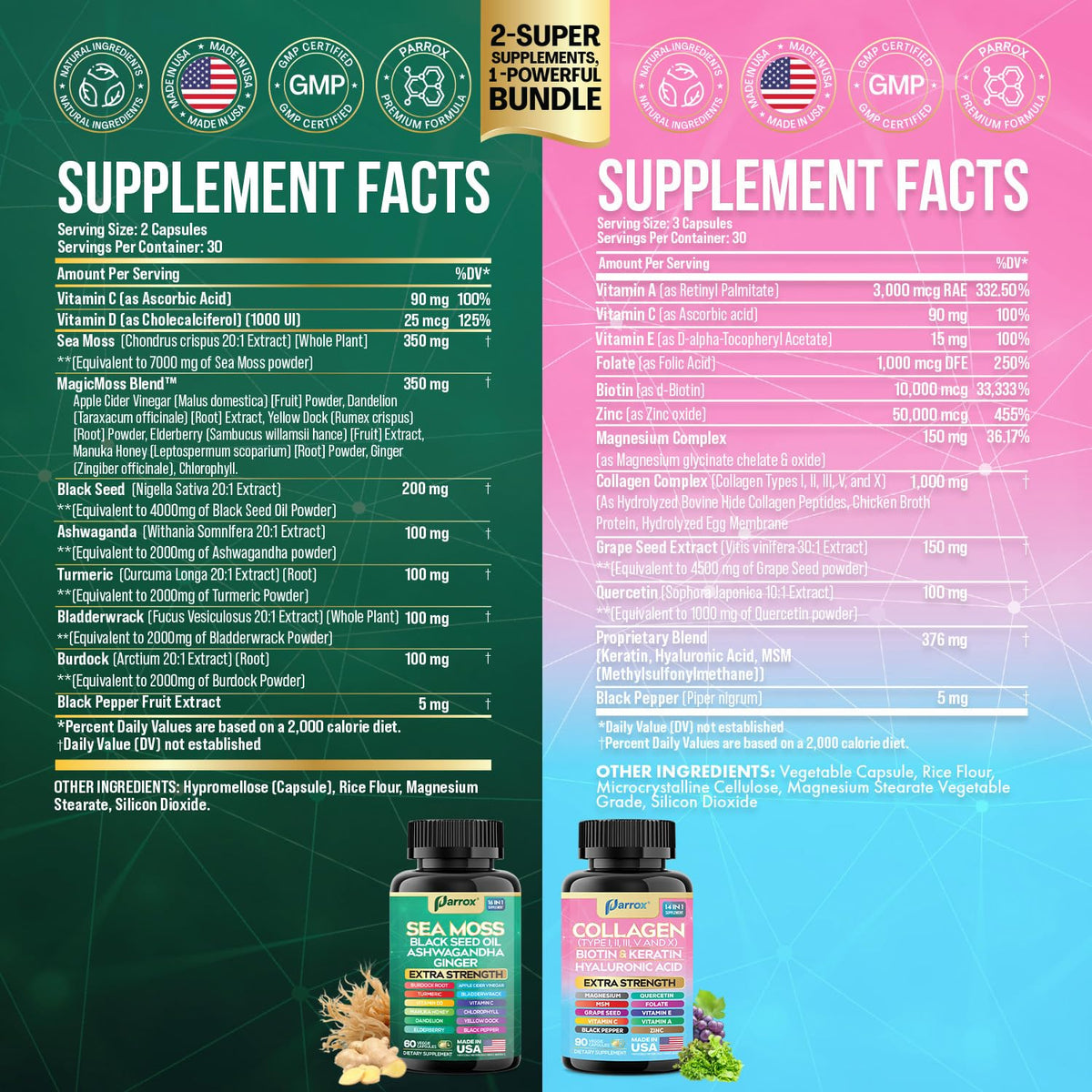 Multivitamins for healthy skin