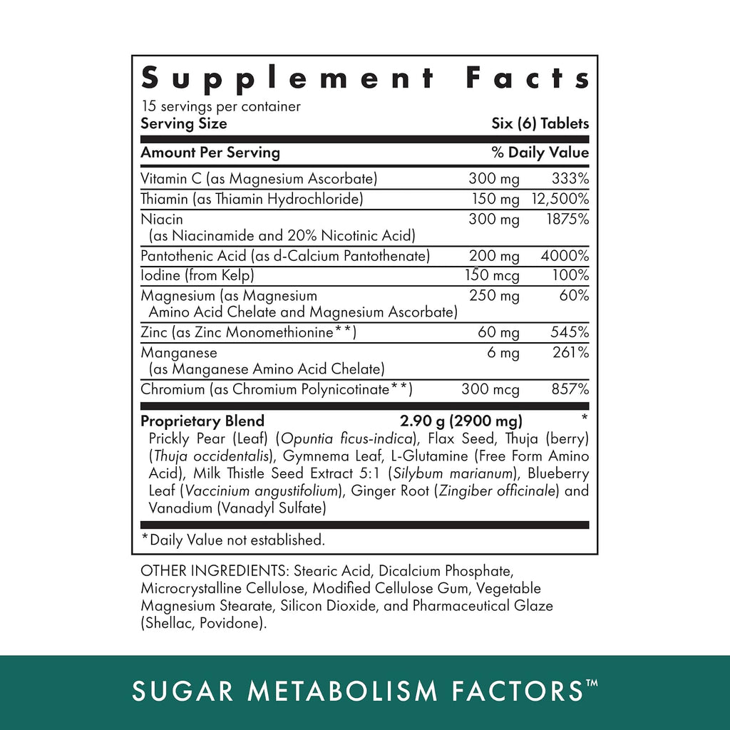 multivitamins for healthy sugar levels