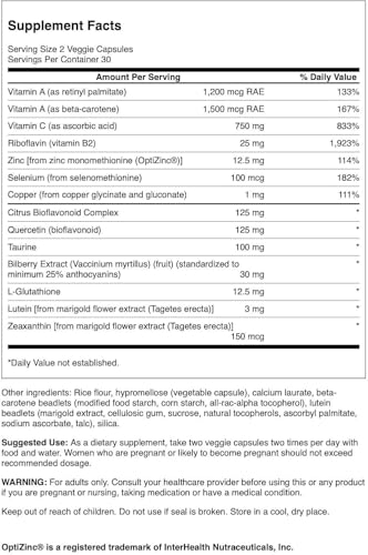 multivitamins for healthy vision support