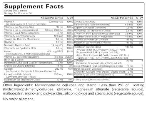 multivitamins for holistic health support