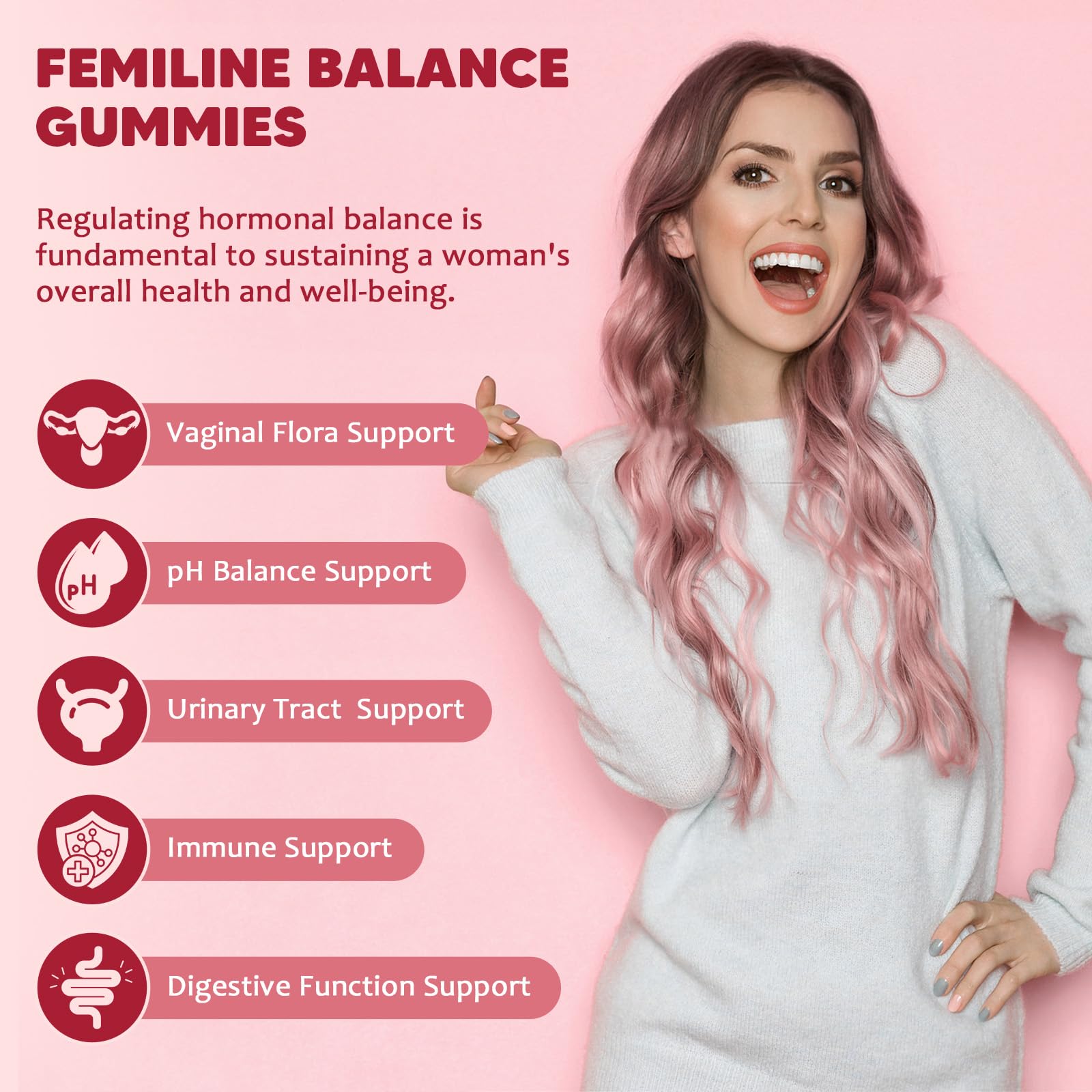 Multivitamins for hormonal balance support