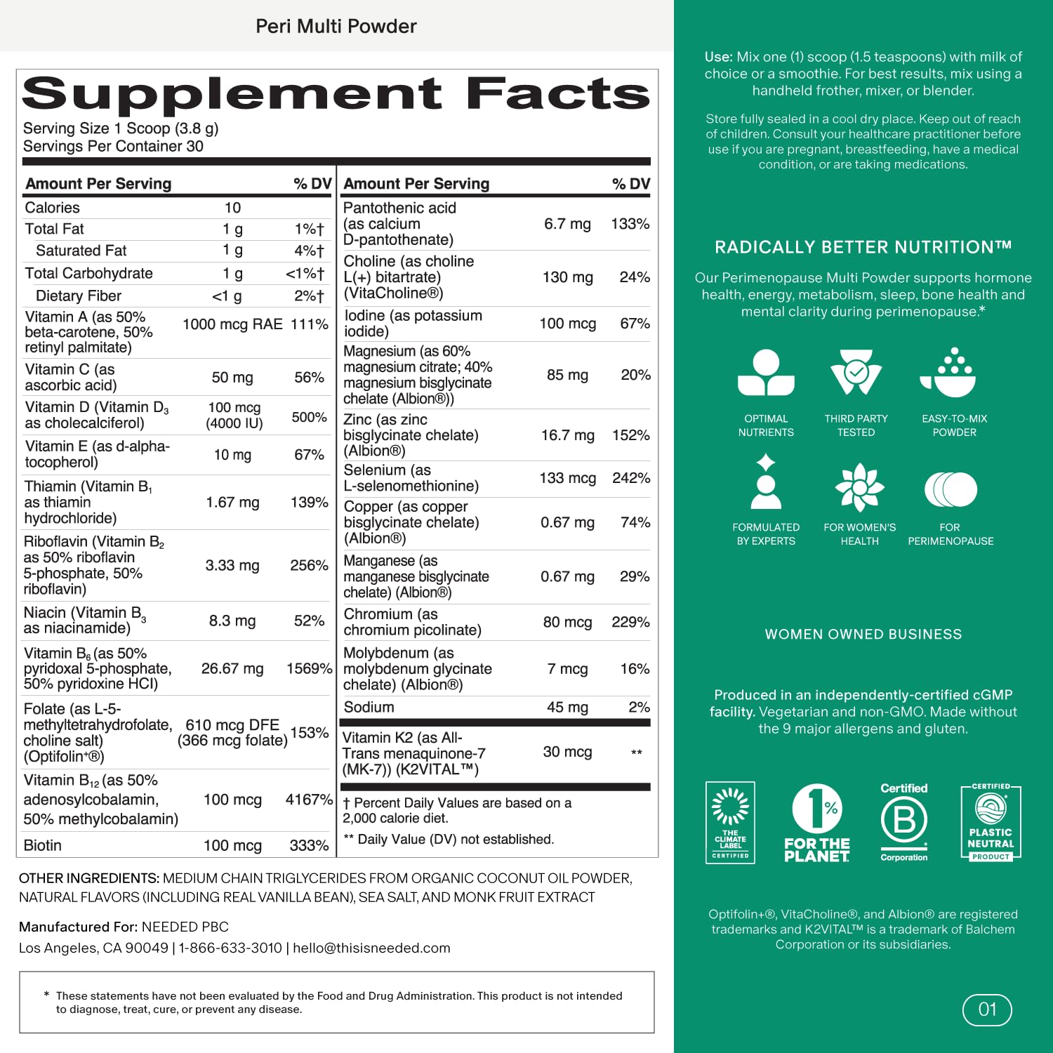 multivitamins for hormonal balance