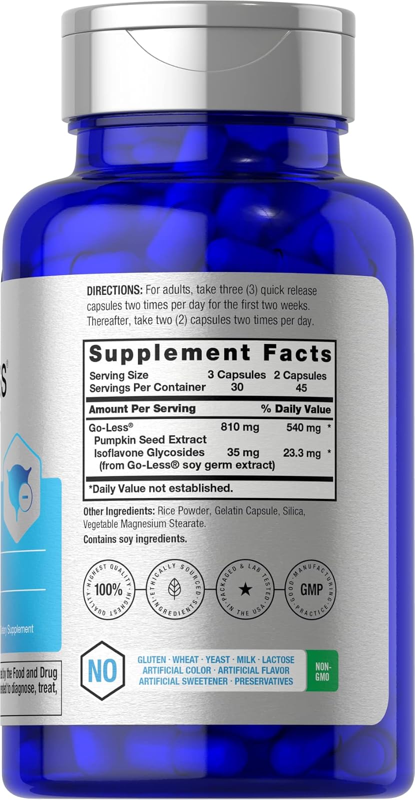 multivitamins for improved bladder health