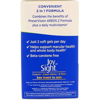 Multivitamins for improved eyesight
