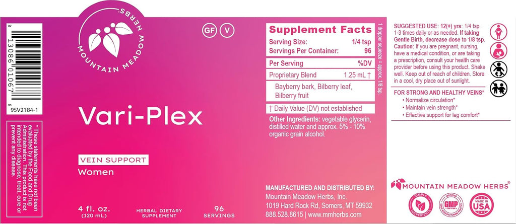 multivitamins for improved vein function
