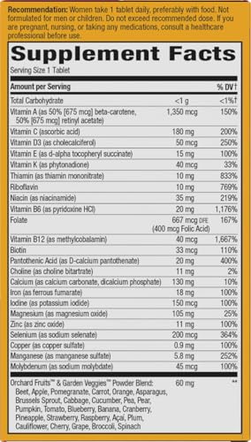 multivitamins for maintaining active lifestyle
