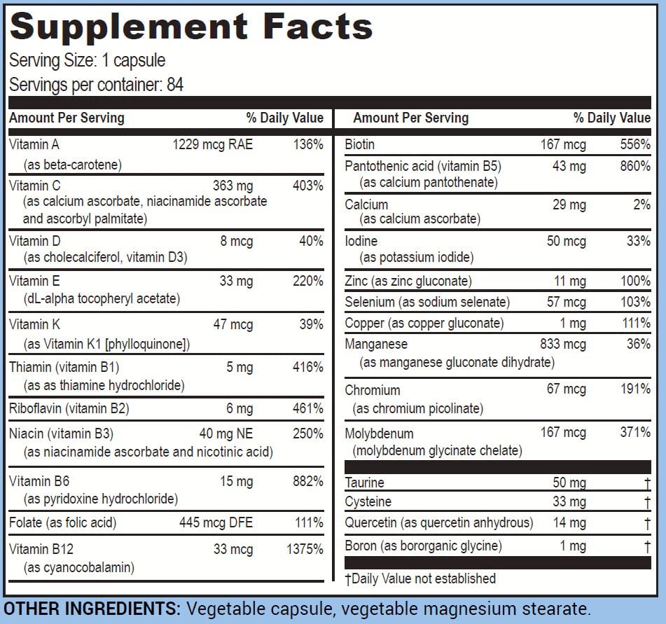 multivitamins for men and women
