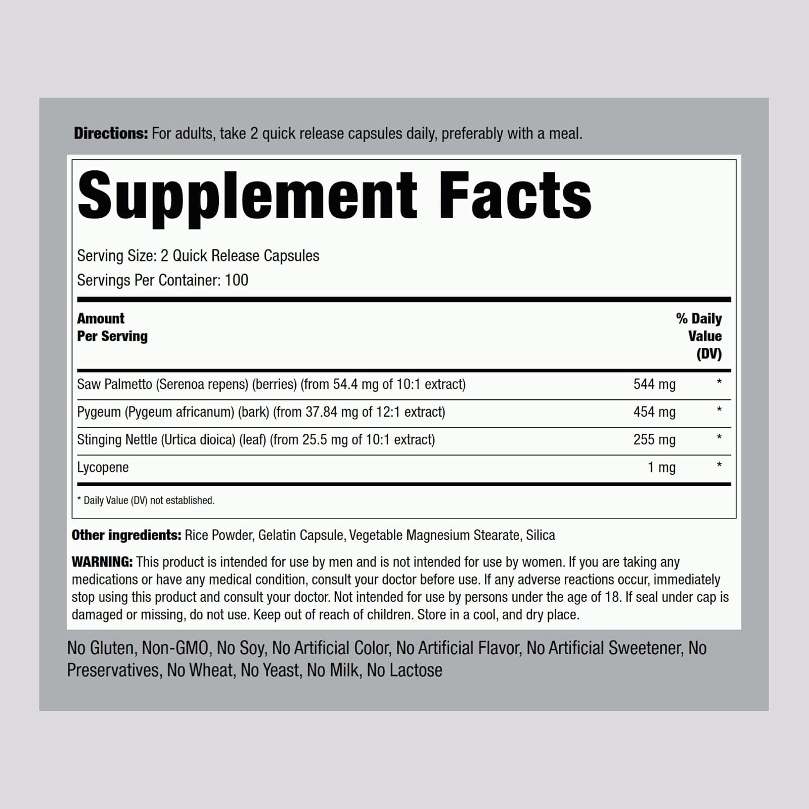 multivitamins for men's health support