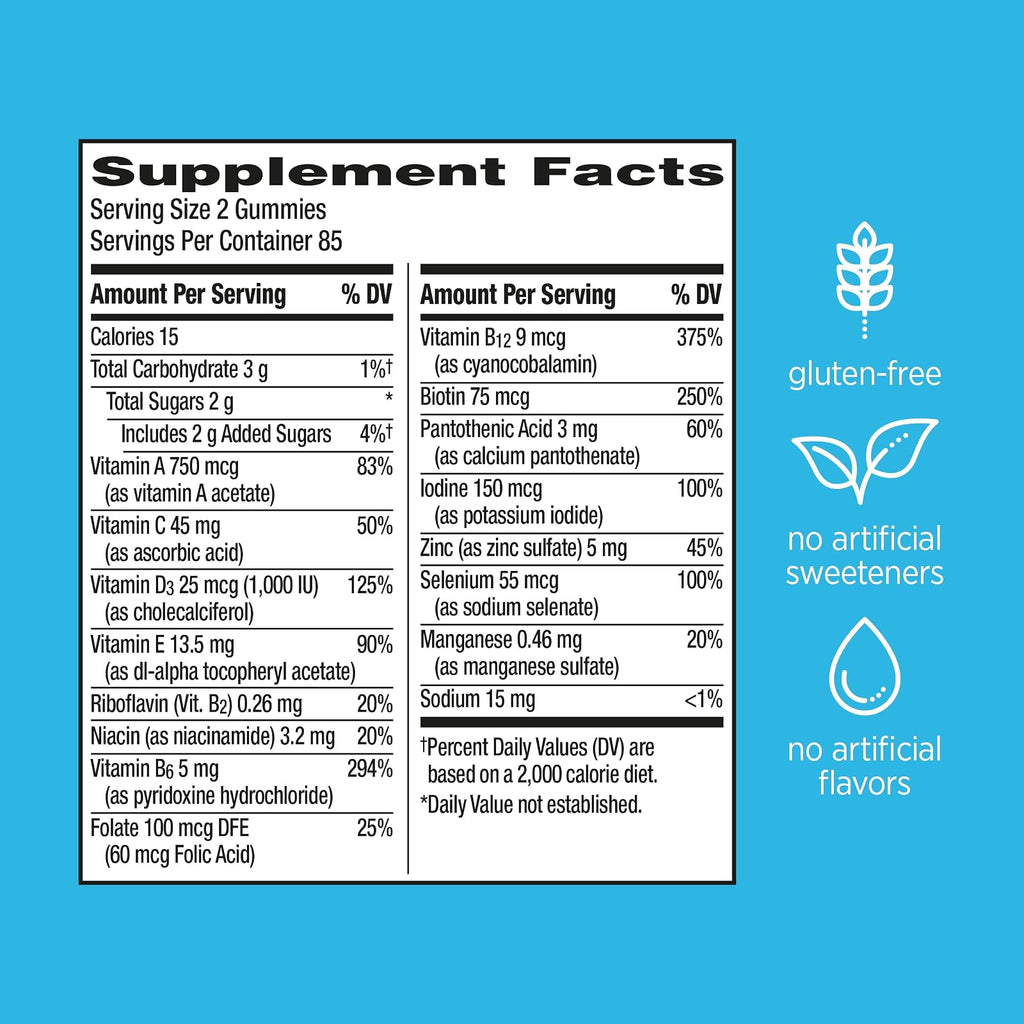 multivitamins for men's immune support