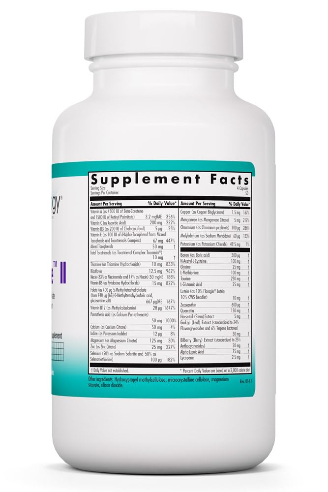 multivitamins for optimal eye support