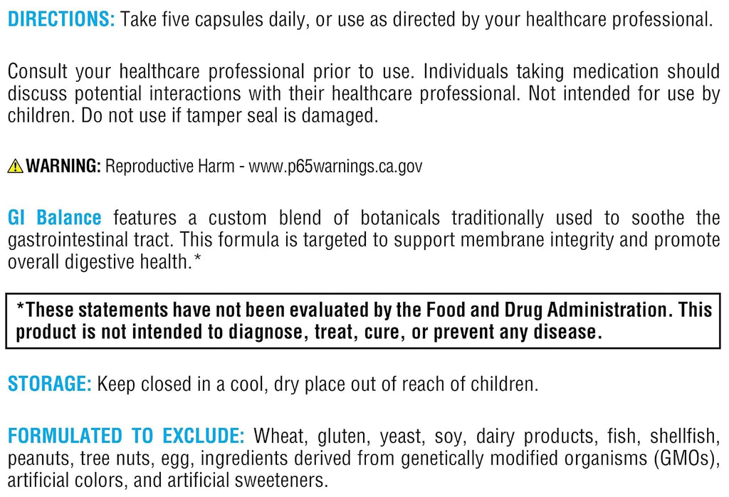multivitamins for optimal gut function