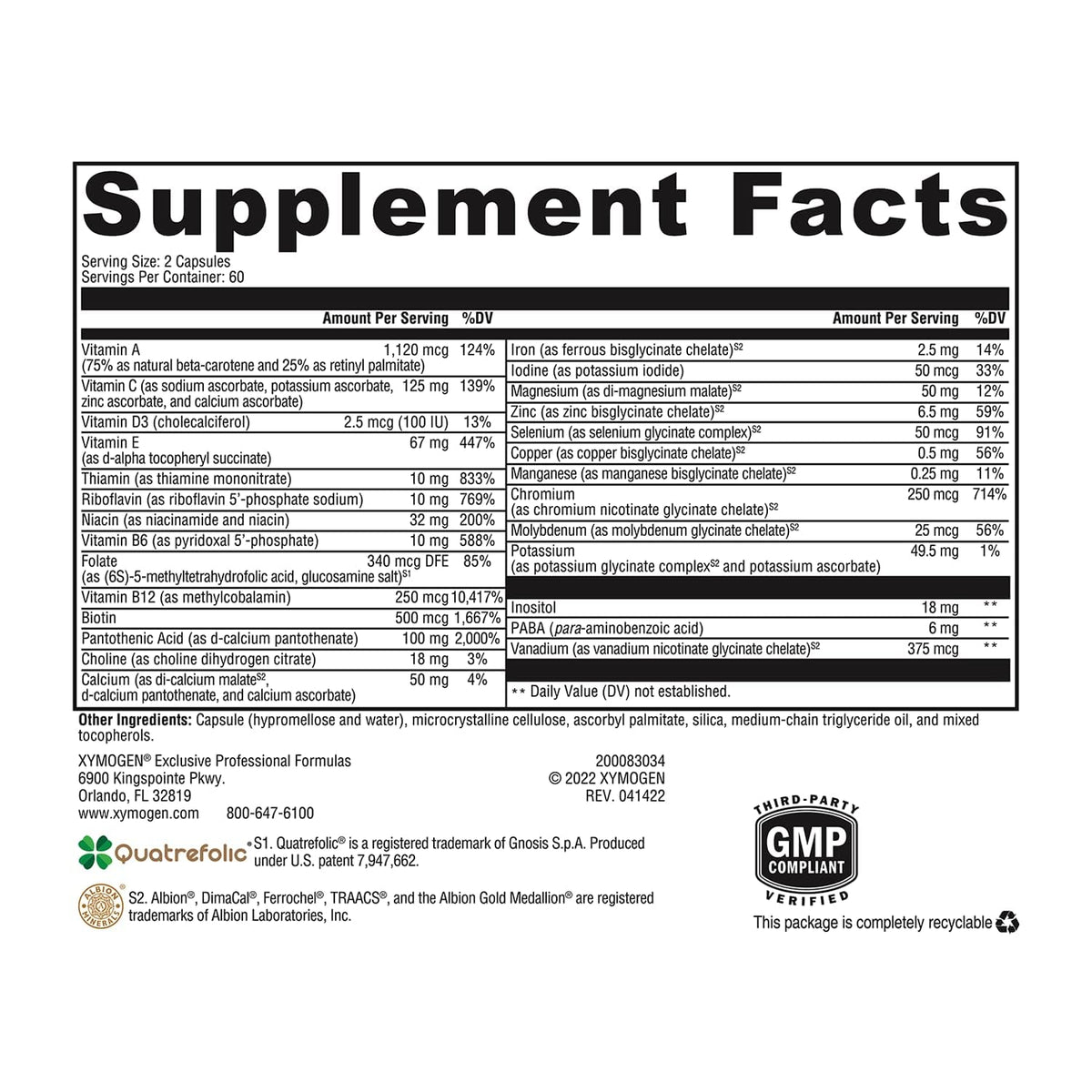 multivitamins for optimal health