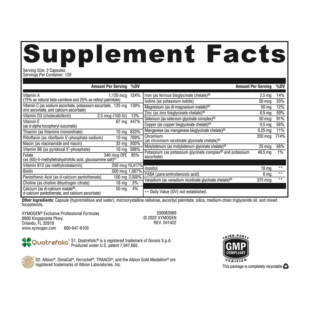 multivitamins for optimal health