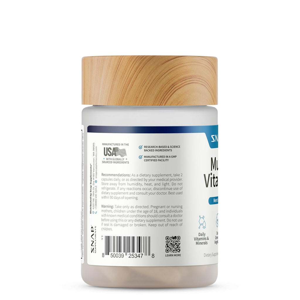 multivitamins for optimal men's nutrition