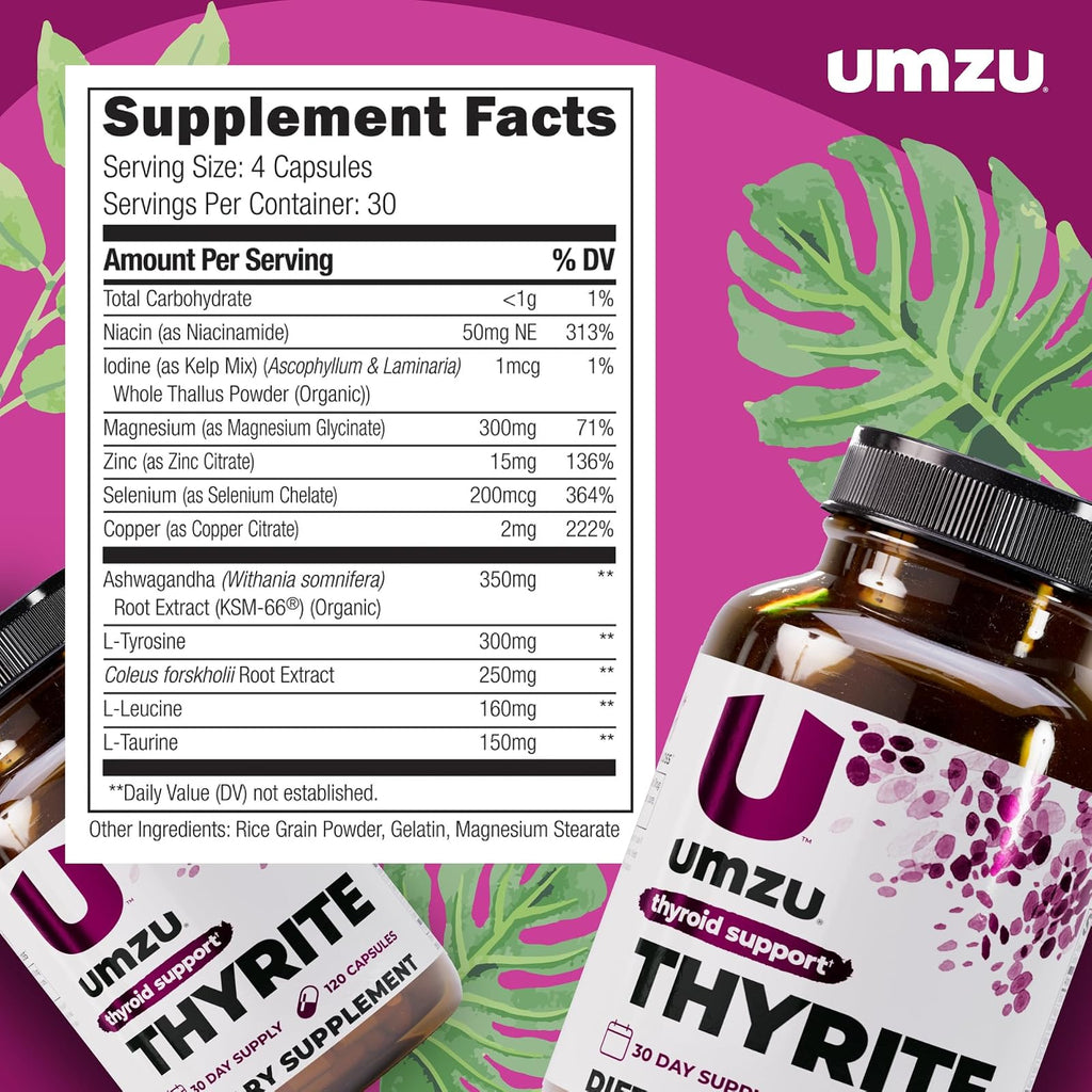 multivitamins for optimal thyroid function