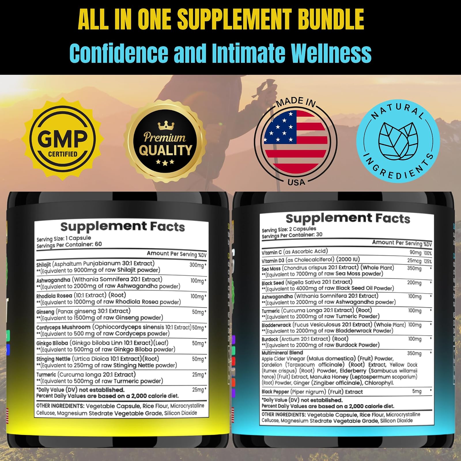 Multivitamins for overall vitality