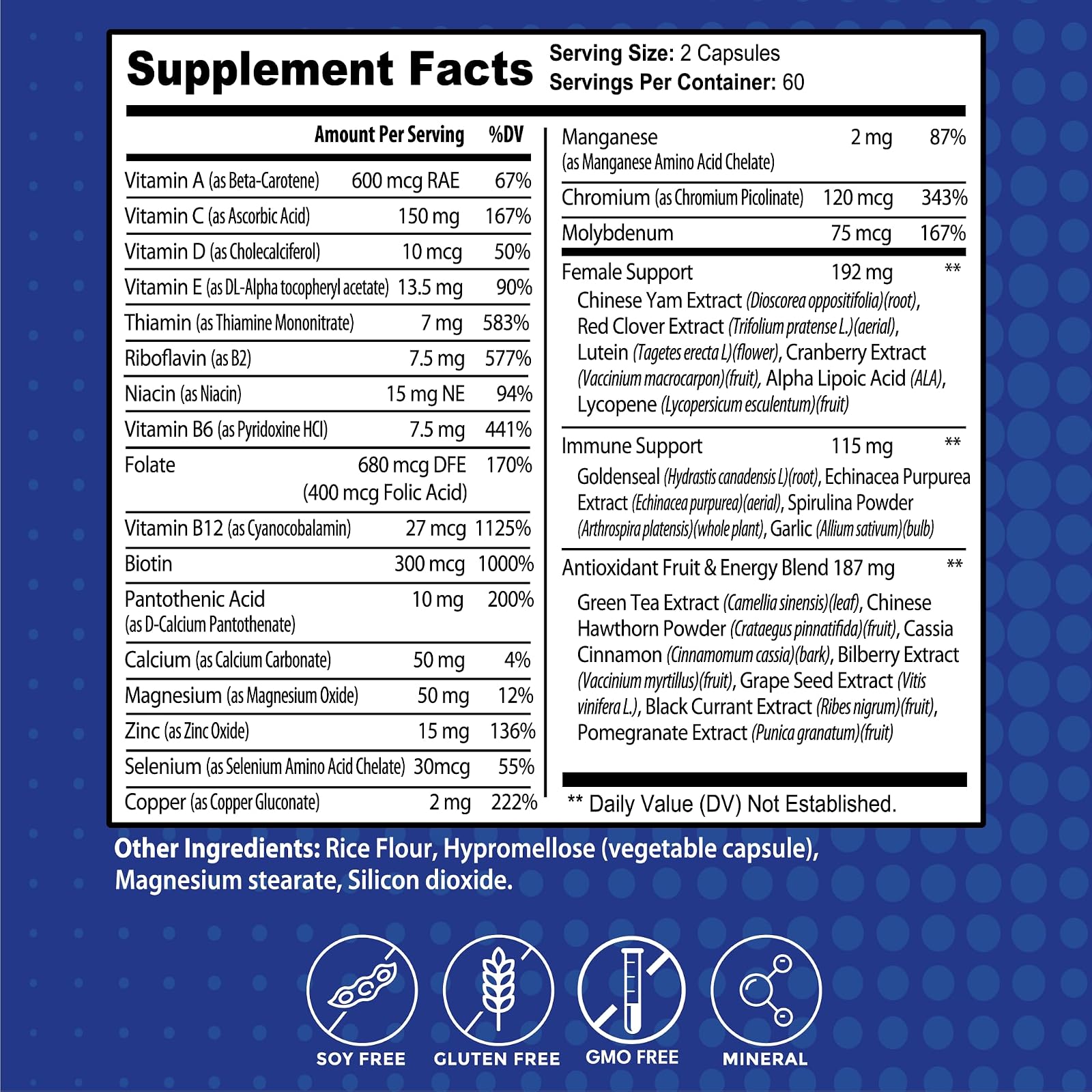 multivitamins for overall wellness and vitality