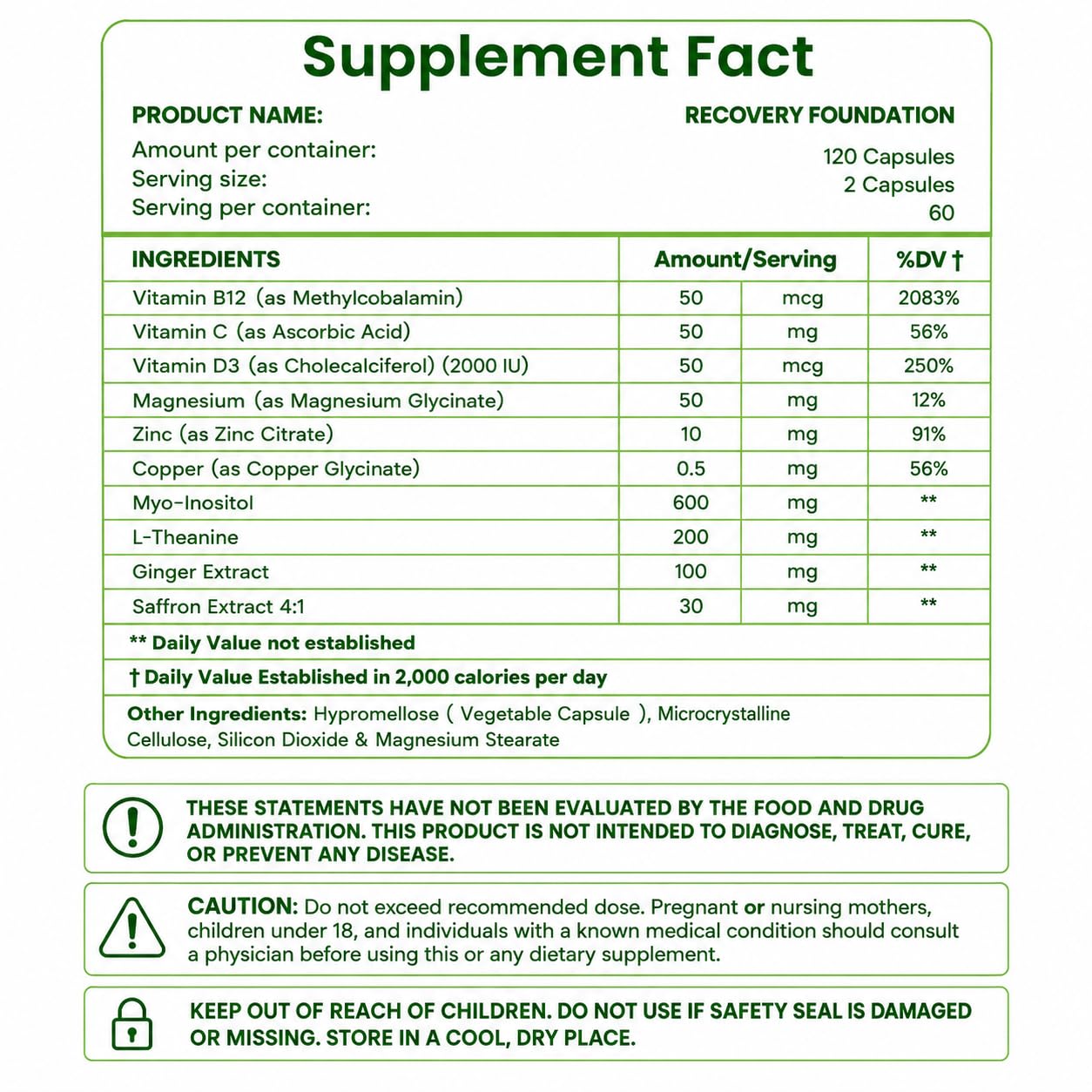 multivitamins for overall wellness