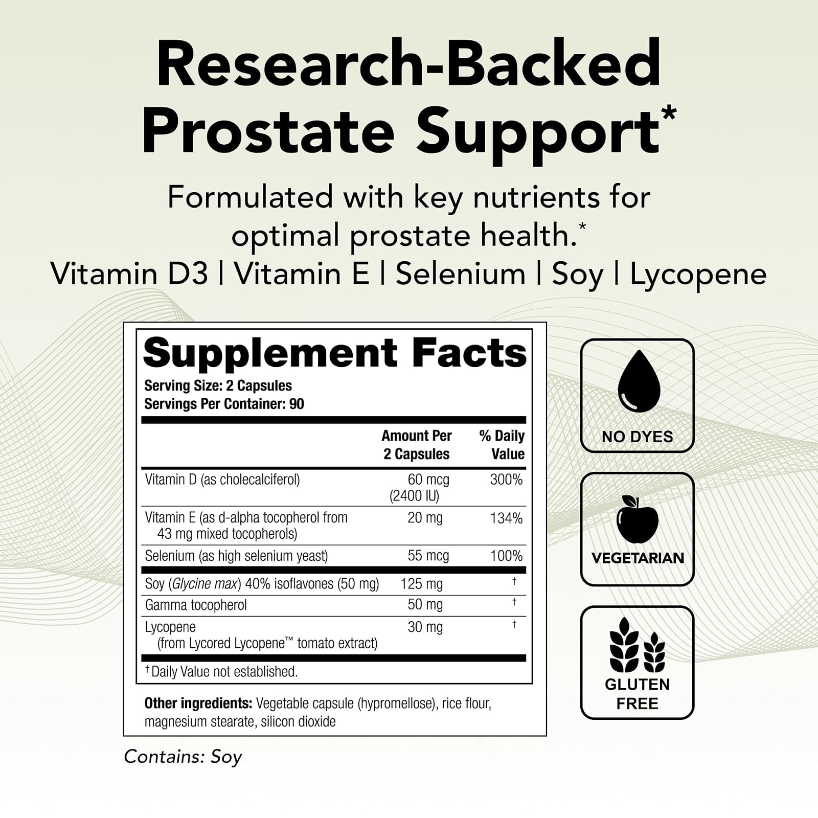 multivitamins for prostate support