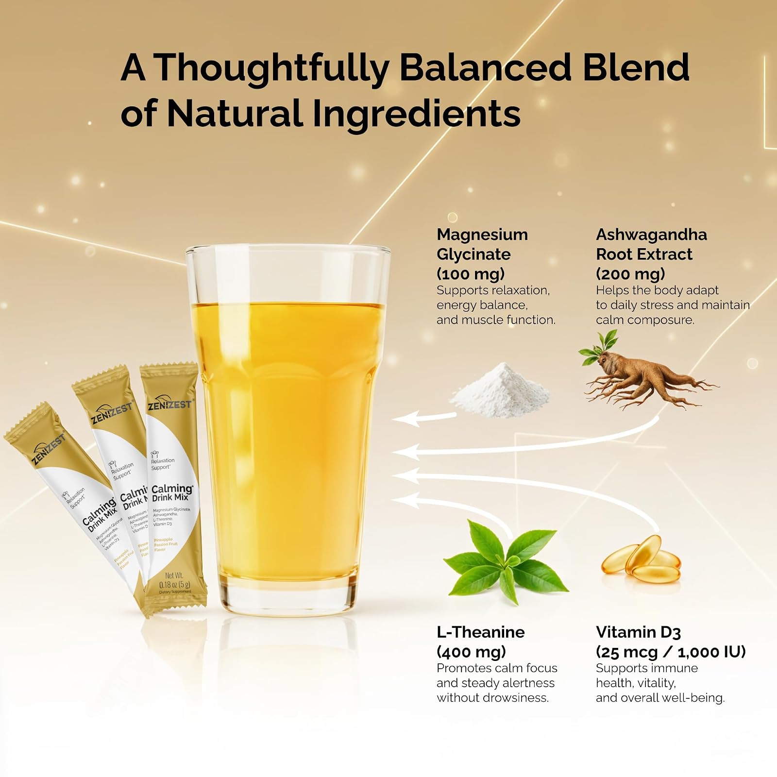 multivitamins for relaxation and calm