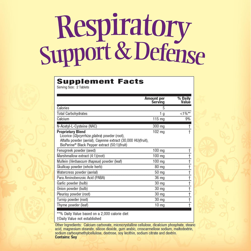 multivitamins for respiratory health