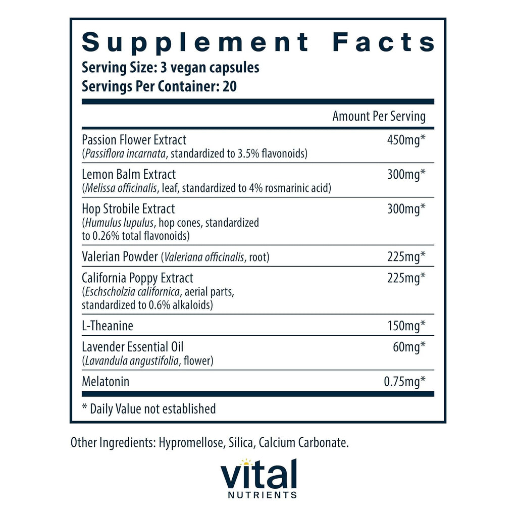 multivitamins for restful sleep support