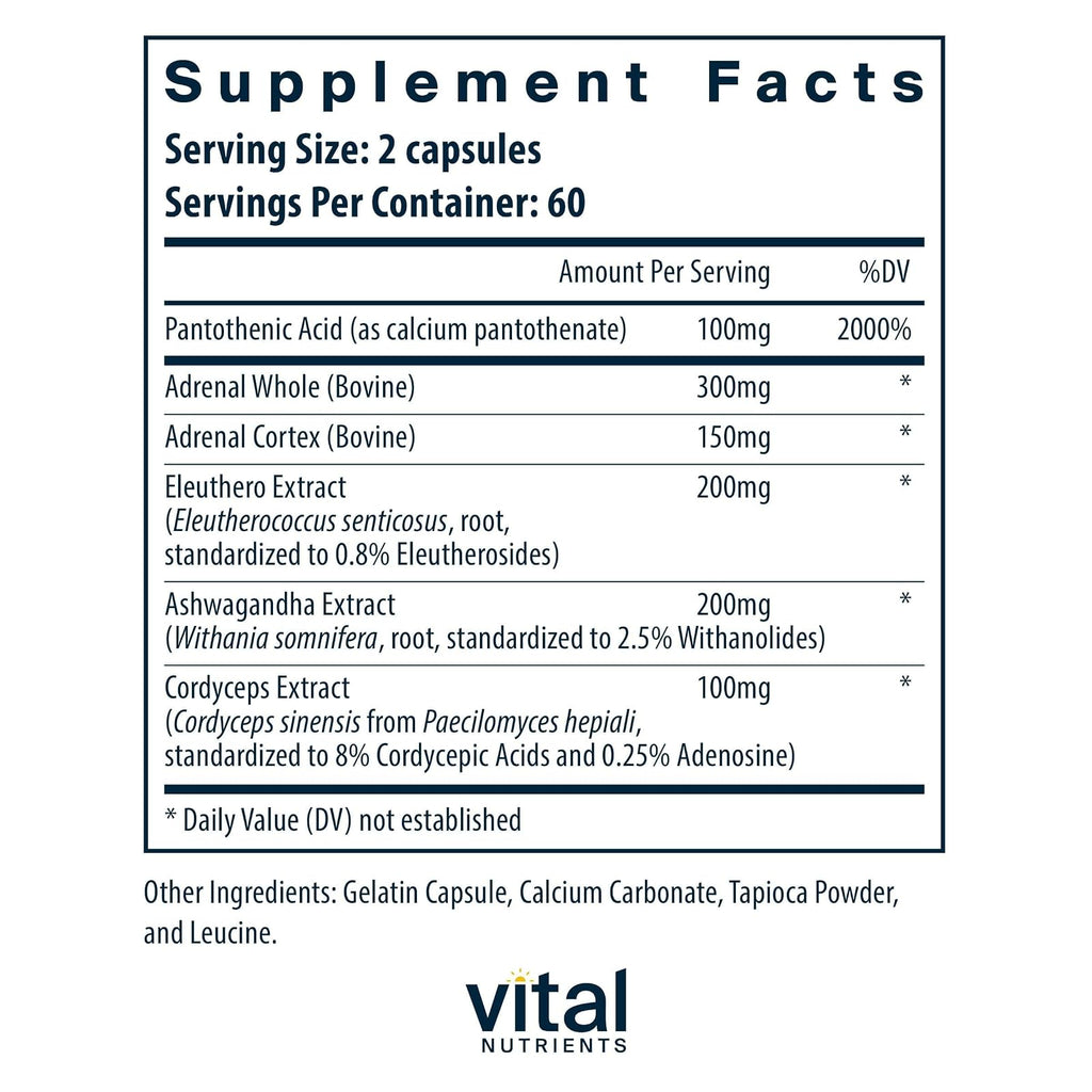 multivitamins for stress relief